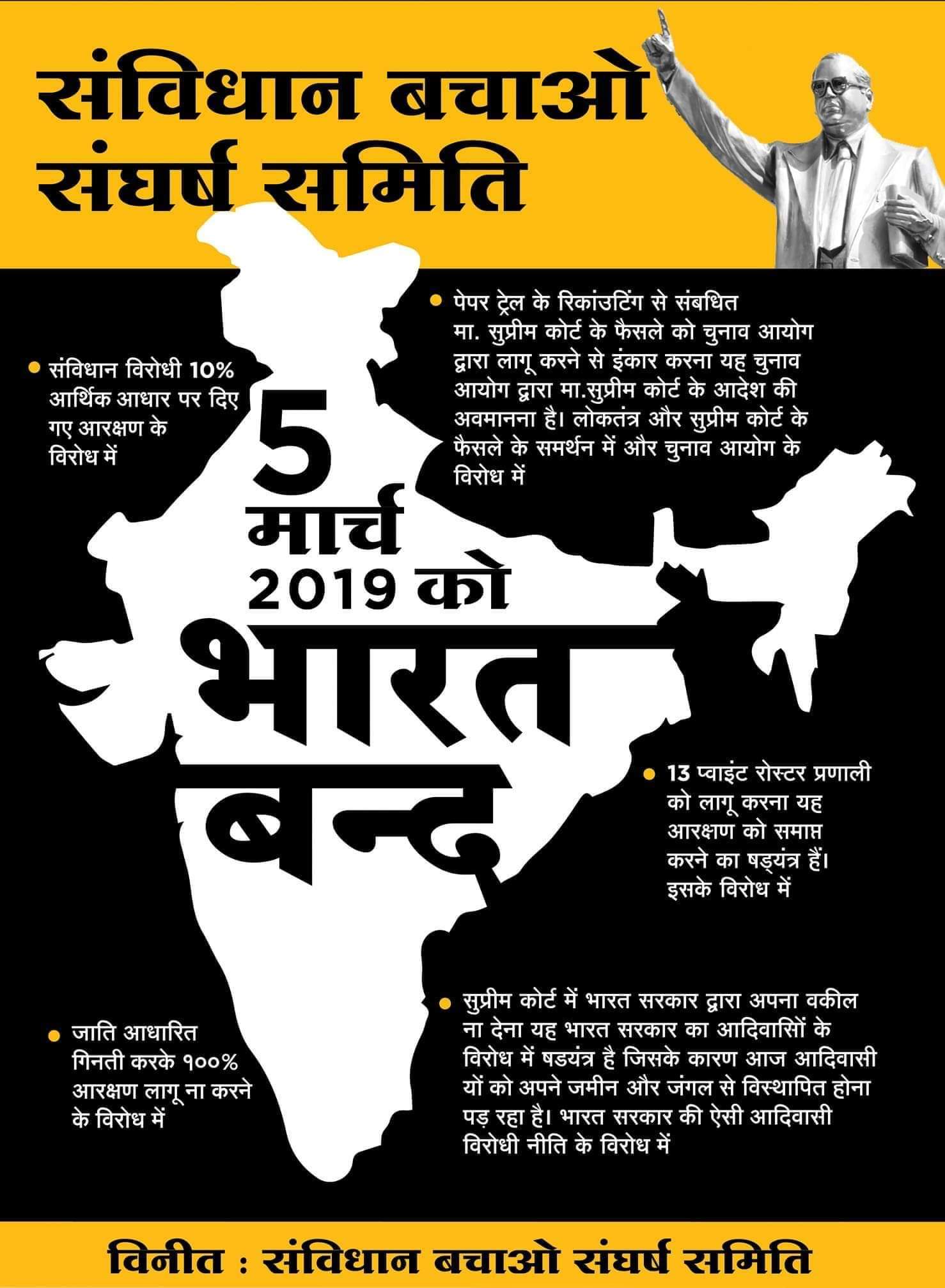 The Bharat Bandh on 5th March – A Report – Round Table India